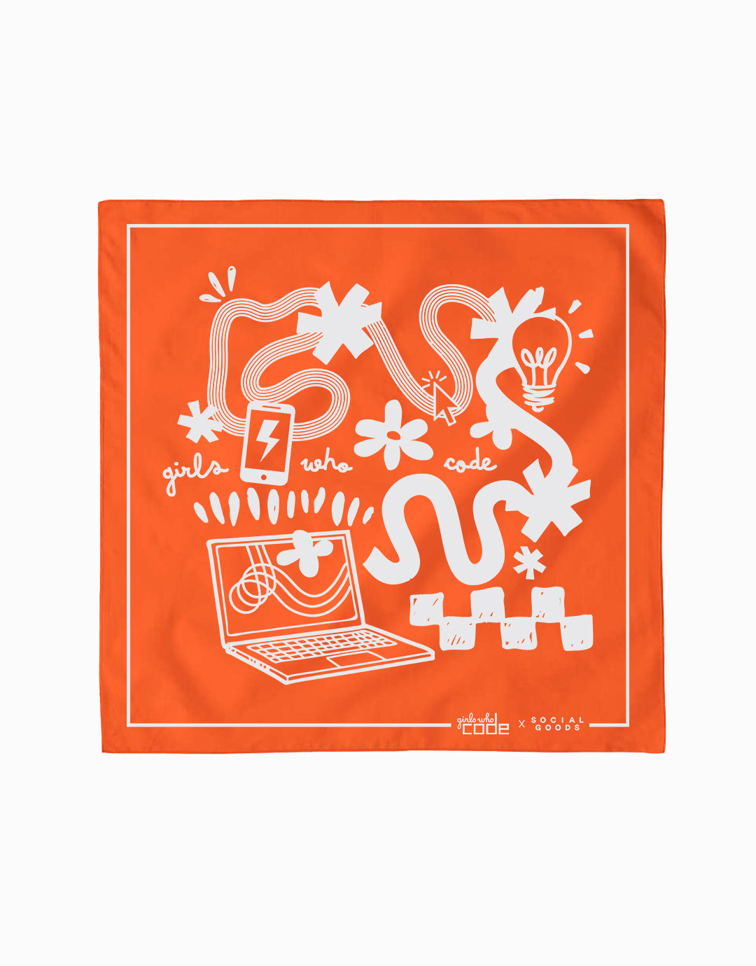 Girls Who Code Bandana | Girls Who Code x Social Goods