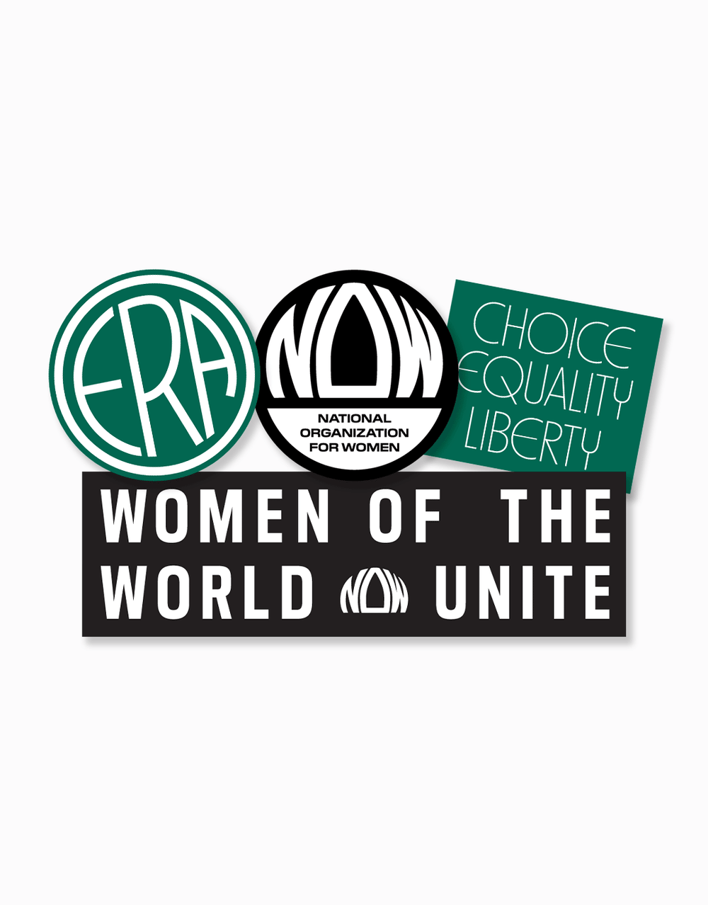 Women of the World Unite Sticker Pack| Support NOW | Social Goods
