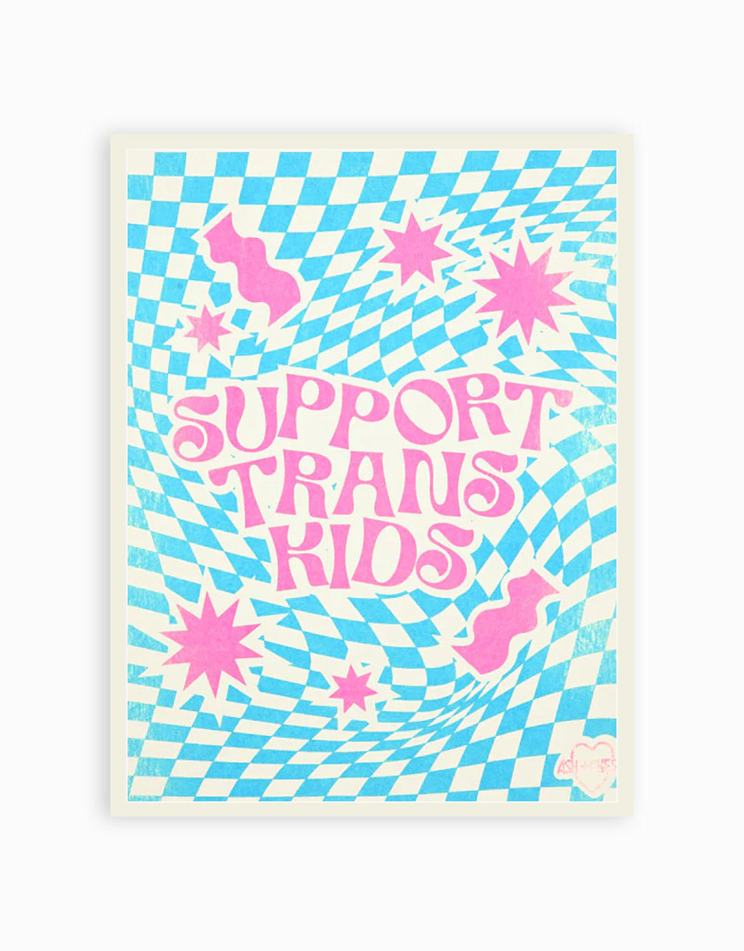 Support Trans Kids Print | Ash + Chess | Social Goods